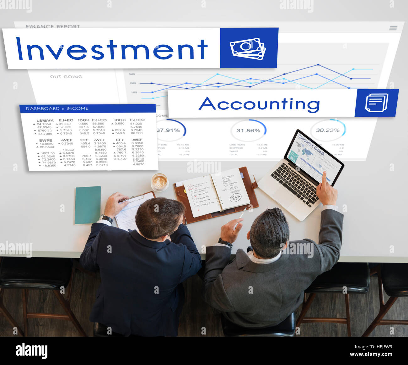 Stock Market Trade Business Analysis Investment Concept Stock Photo - Alamy
