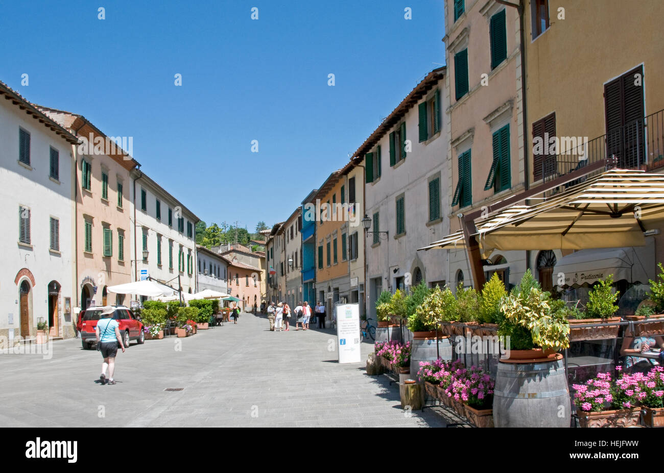 Gaiole in Chianti, Tuscany, Italy Stock Photo - Alamy