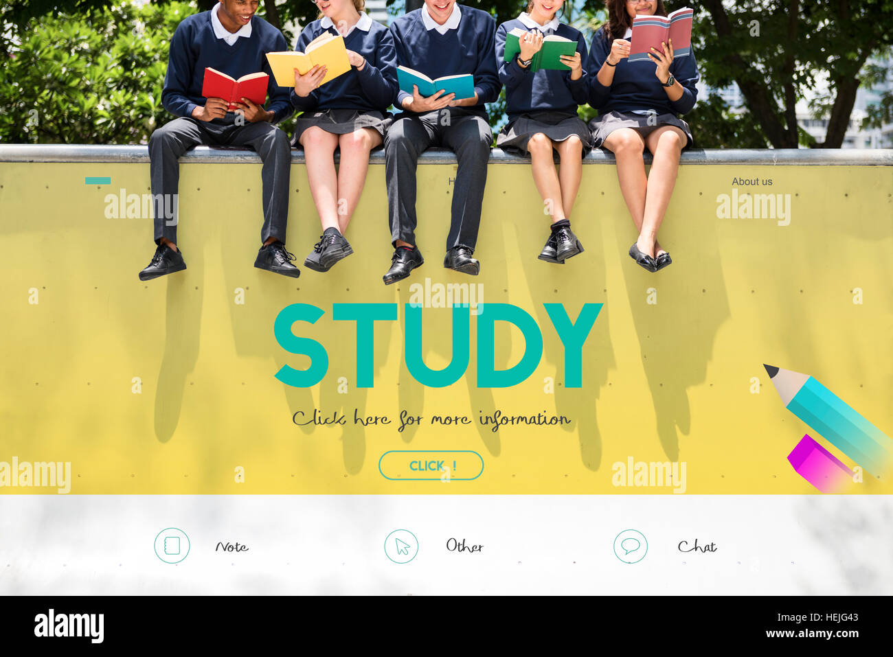 Learning Academics Tutoring Literacy Study Concept Stock Photo - Alamy