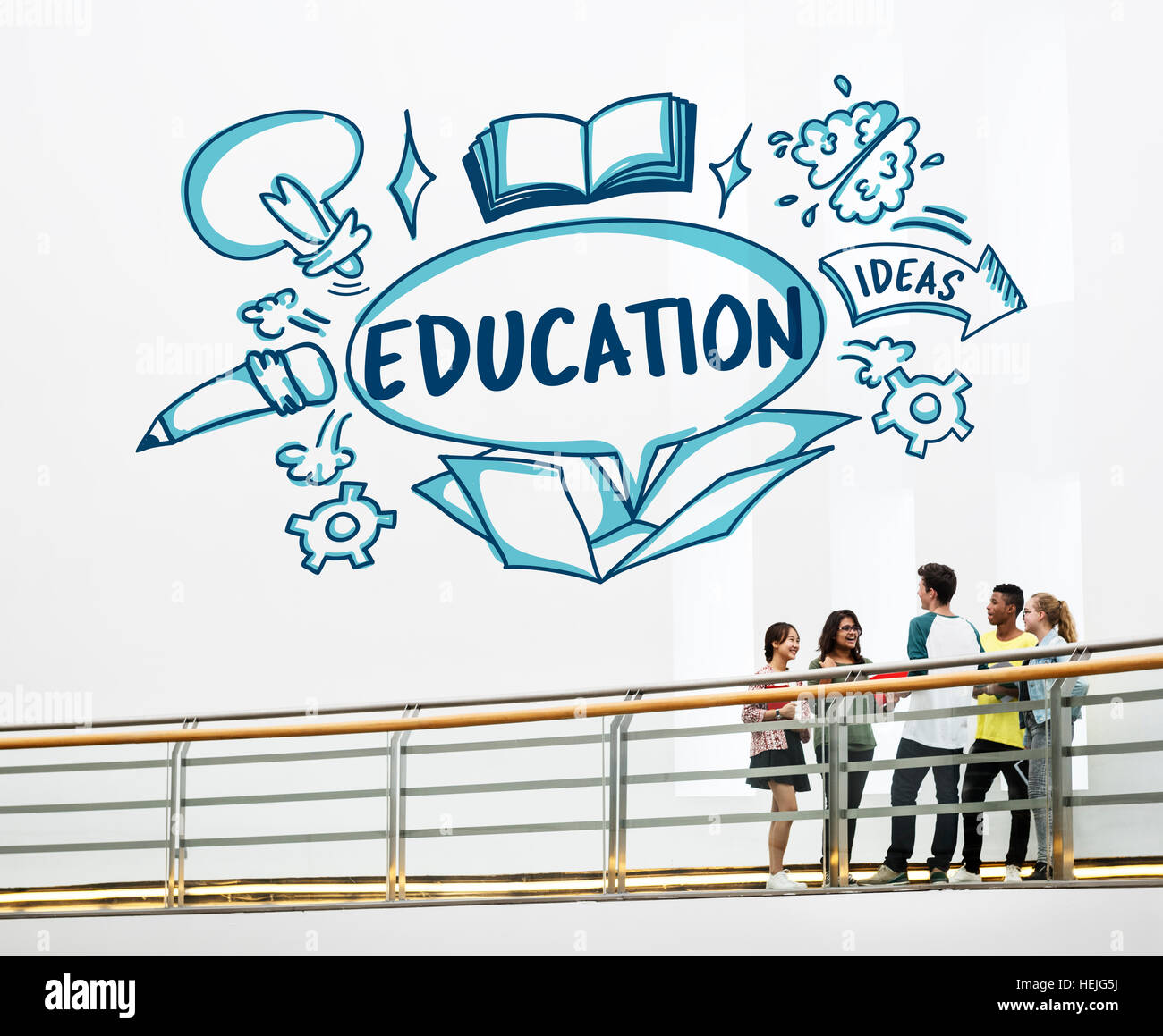 Education Learning Study Knowledge Concept Stock Photo - Alamy