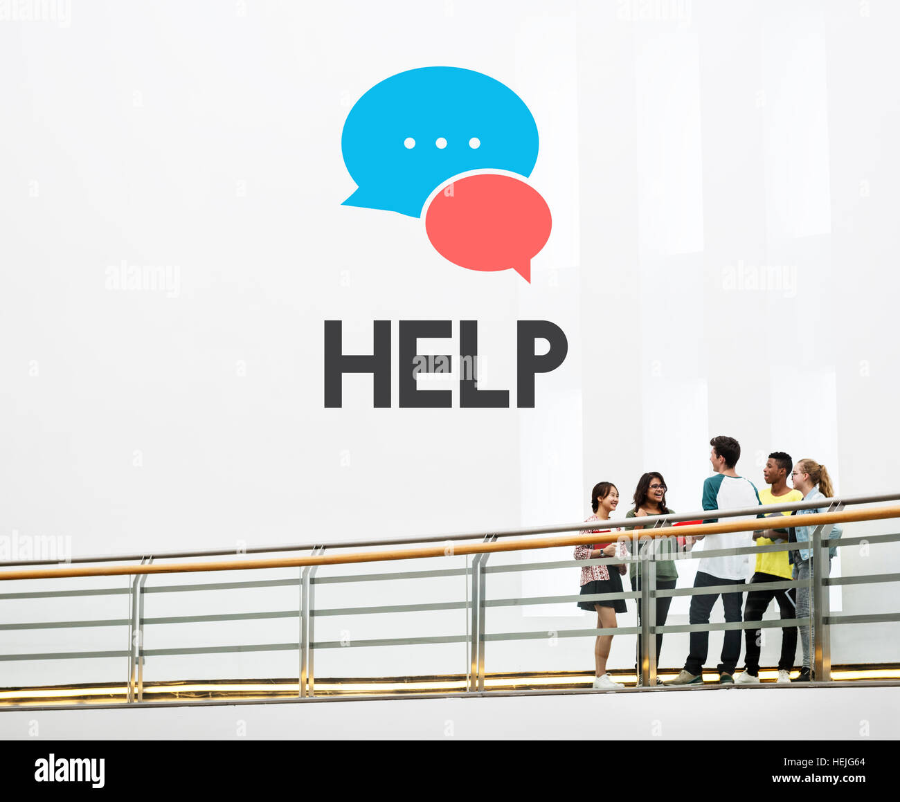 Contact Us Information Support Concept Stock Photo - Alamy