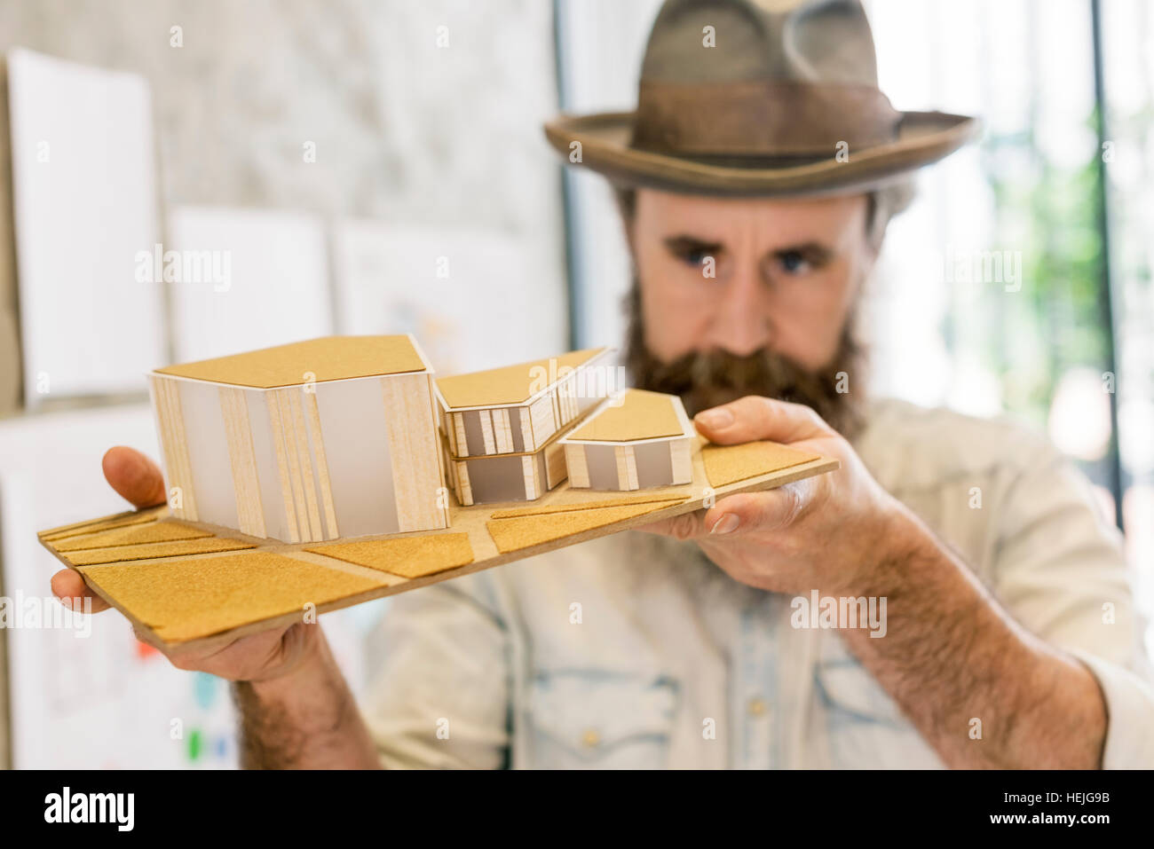 Design Studio Architect Creative Occupation House Model Concept Stock ...