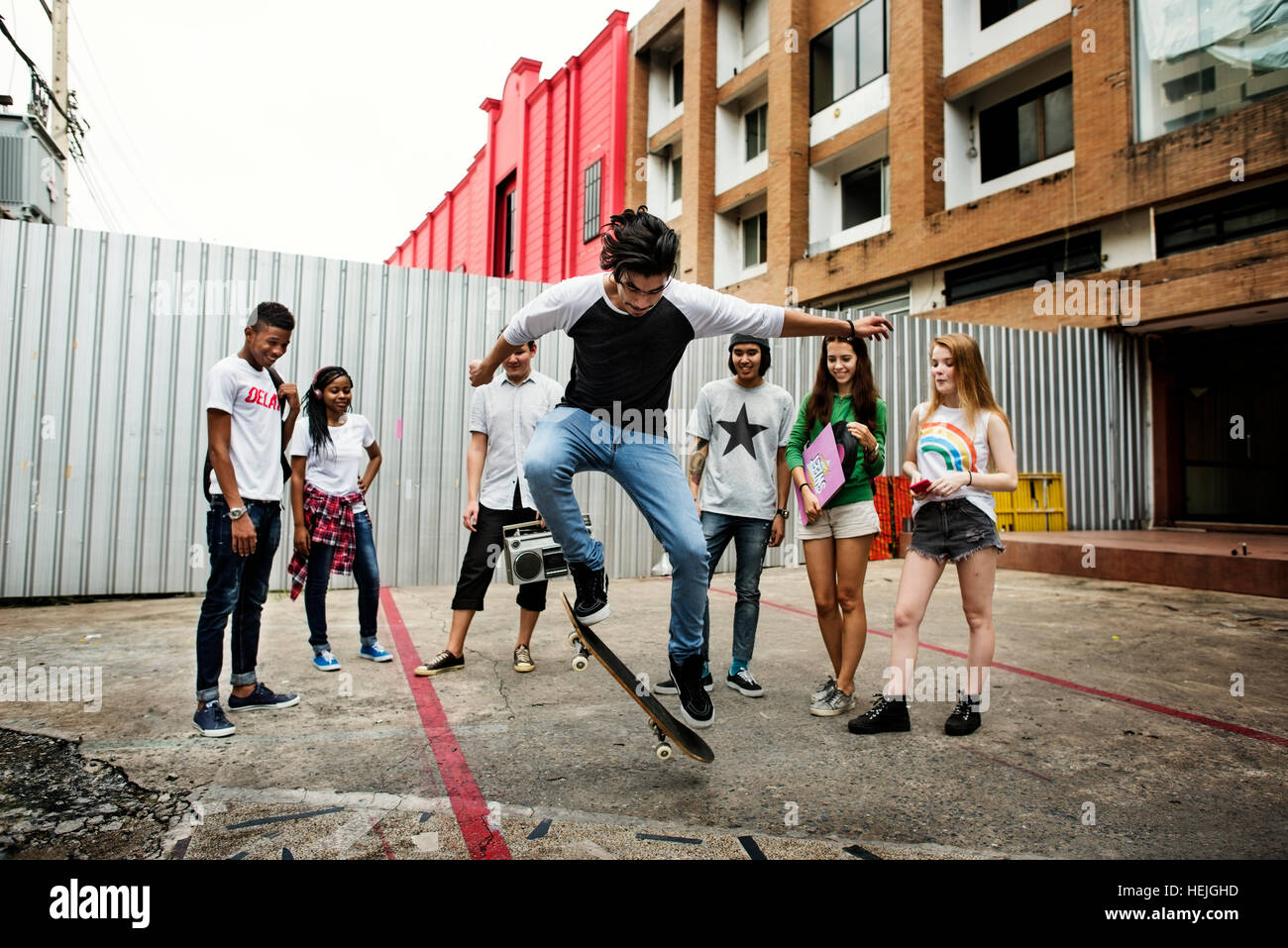 People Friendship Togetherness Activity Youth Culture Concept Stock ...