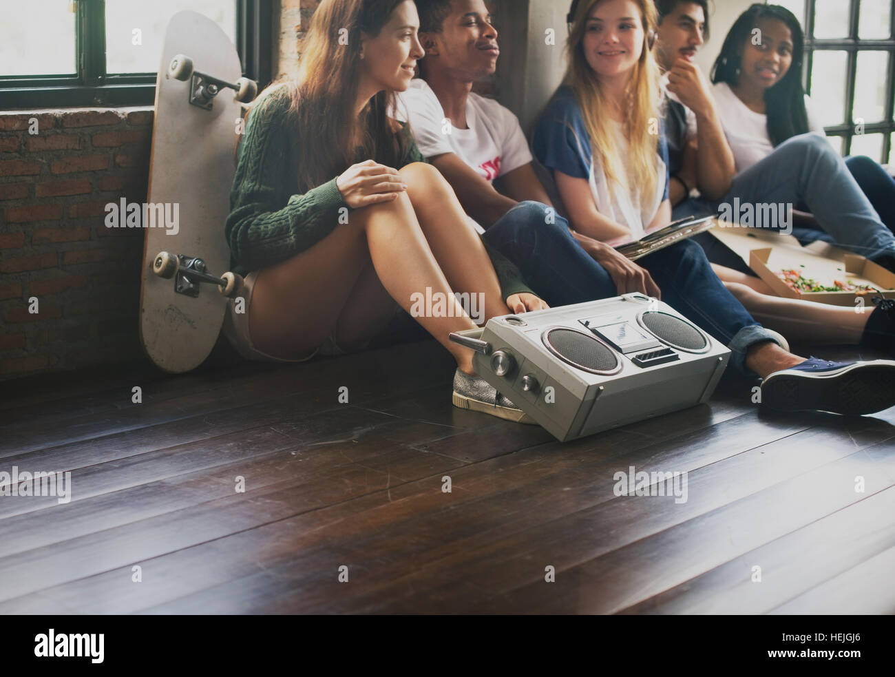 Vintage teenagers school hi-res stock photography and images - Alamy