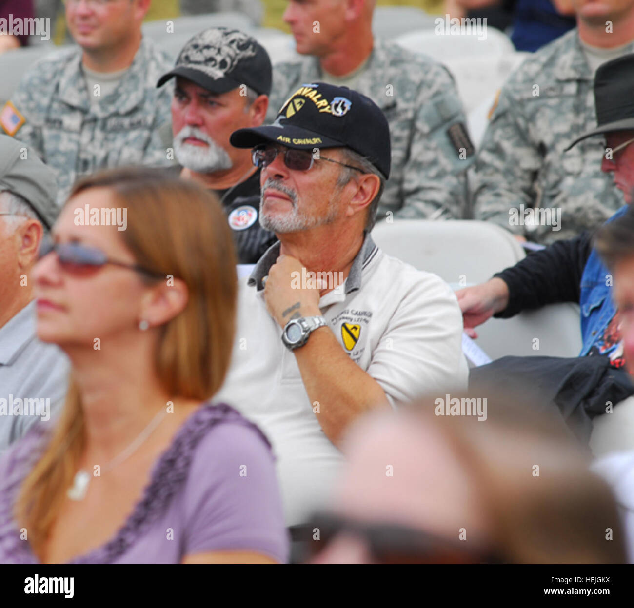 Kristin Molinaro Hundreds gathered for the unveiling of the COL(R) Rick ...