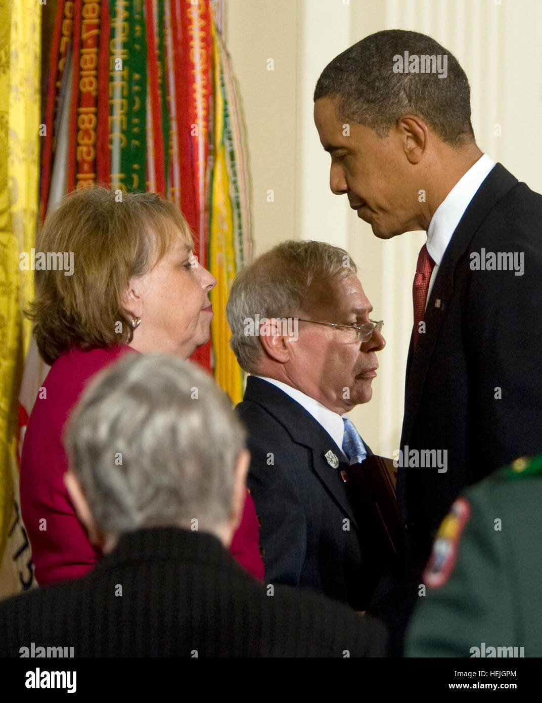 President Barack Obama posthumously awards Army Sgt. 1st. Class Jared C ...