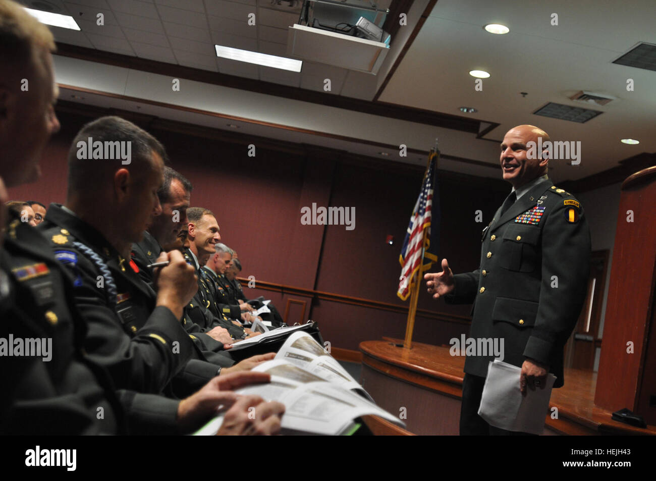 090918-A-5406P-502 Brig. Gen. H.R. McMaster, Director of Concept ...