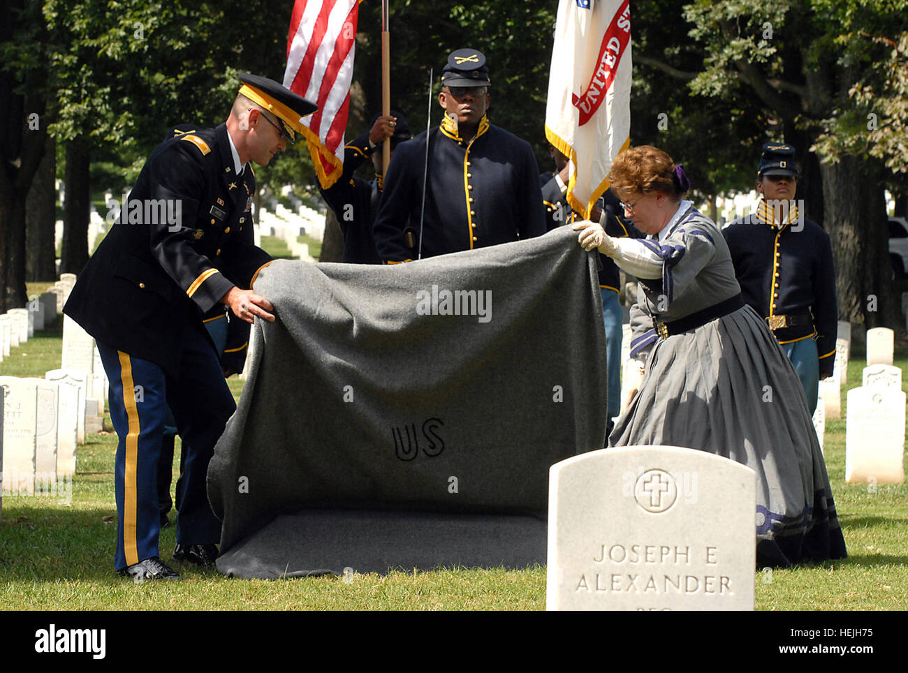 A memorial dedication at Fort Leavenworth National Cemetery honors ...