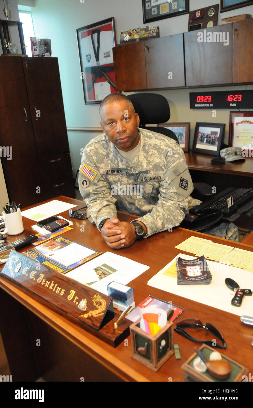 Command Sgt. Maj. C.C. Jenkins Jr., Combined Arms Support Command ...