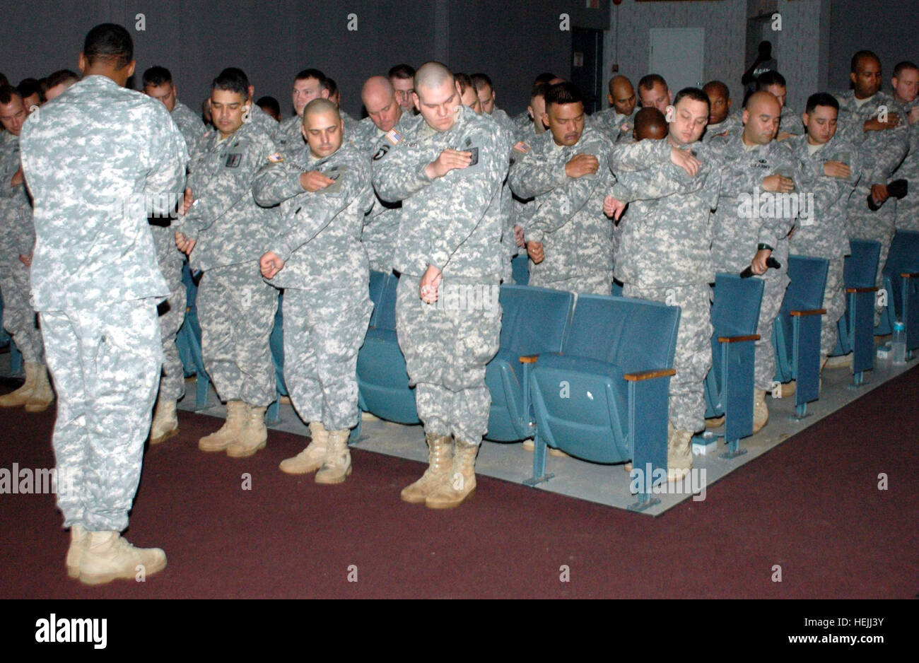 US Army 52166 59th Ordnance Brigade patch ceremony Stock Photo - Alamy