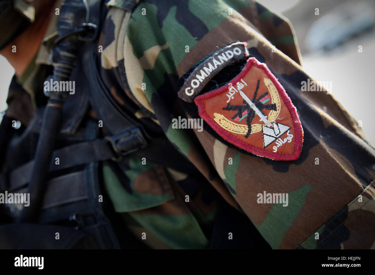 Afghan Commandos prepare for an air assault mission from Forward ...