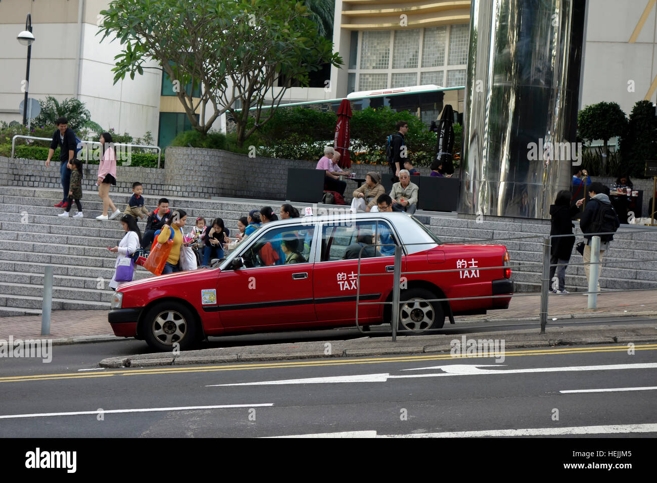 Hong Kong Taxi Stock Photos & Hong Kong Taxi Stock Images - Alamy