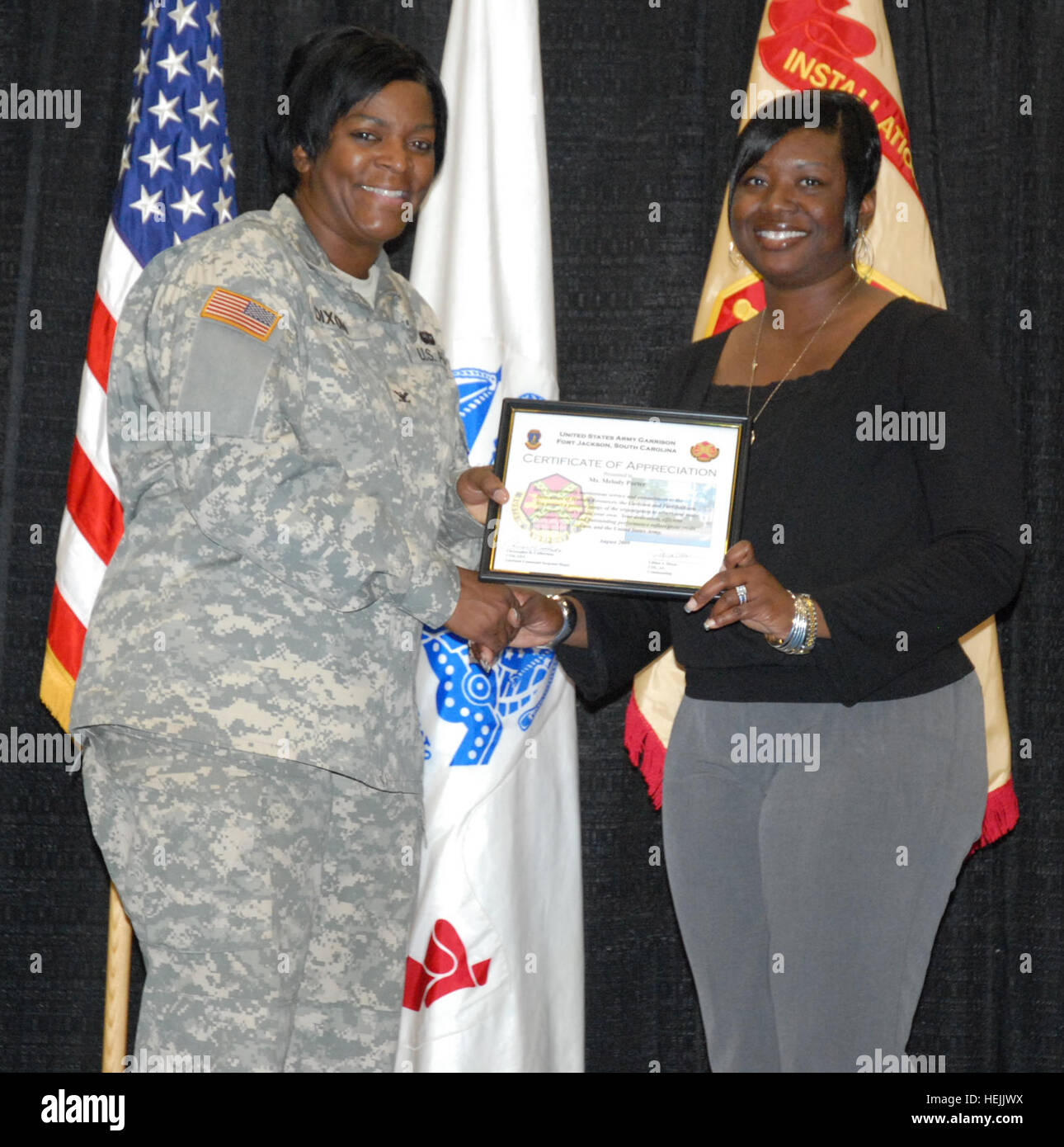 U.S. Army Garrison leadership conducted a recognition ceremony for top ...
