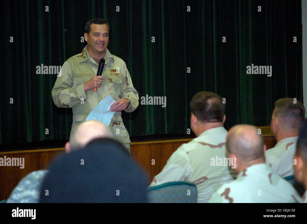 GUANTANAMO BAY, Cuba – Navy Rear Adm. Tom Copeman, Joint Task Force ...
