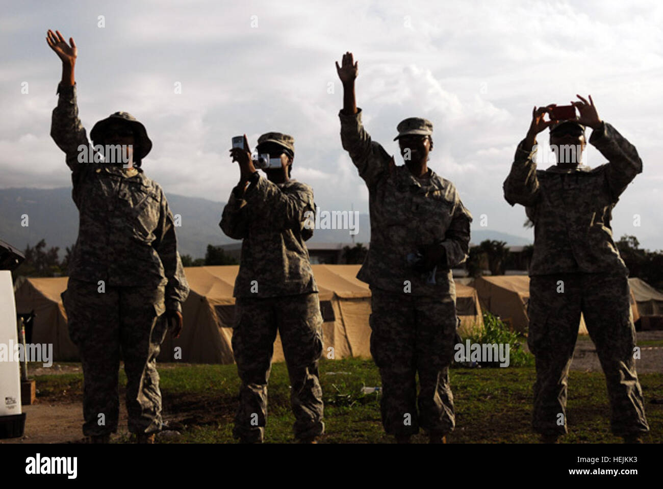 U.S. Army 1st Lt. Natasha Edinburgh, Staff Sgt. Nydga Johnson, 1st Lt ...