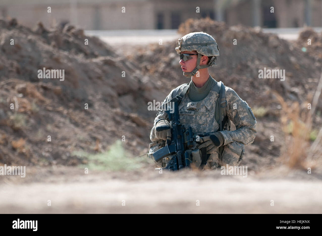 Pfc. Robert Whitehair, a rifleman with Company C, 1st Battalion, 504th ...