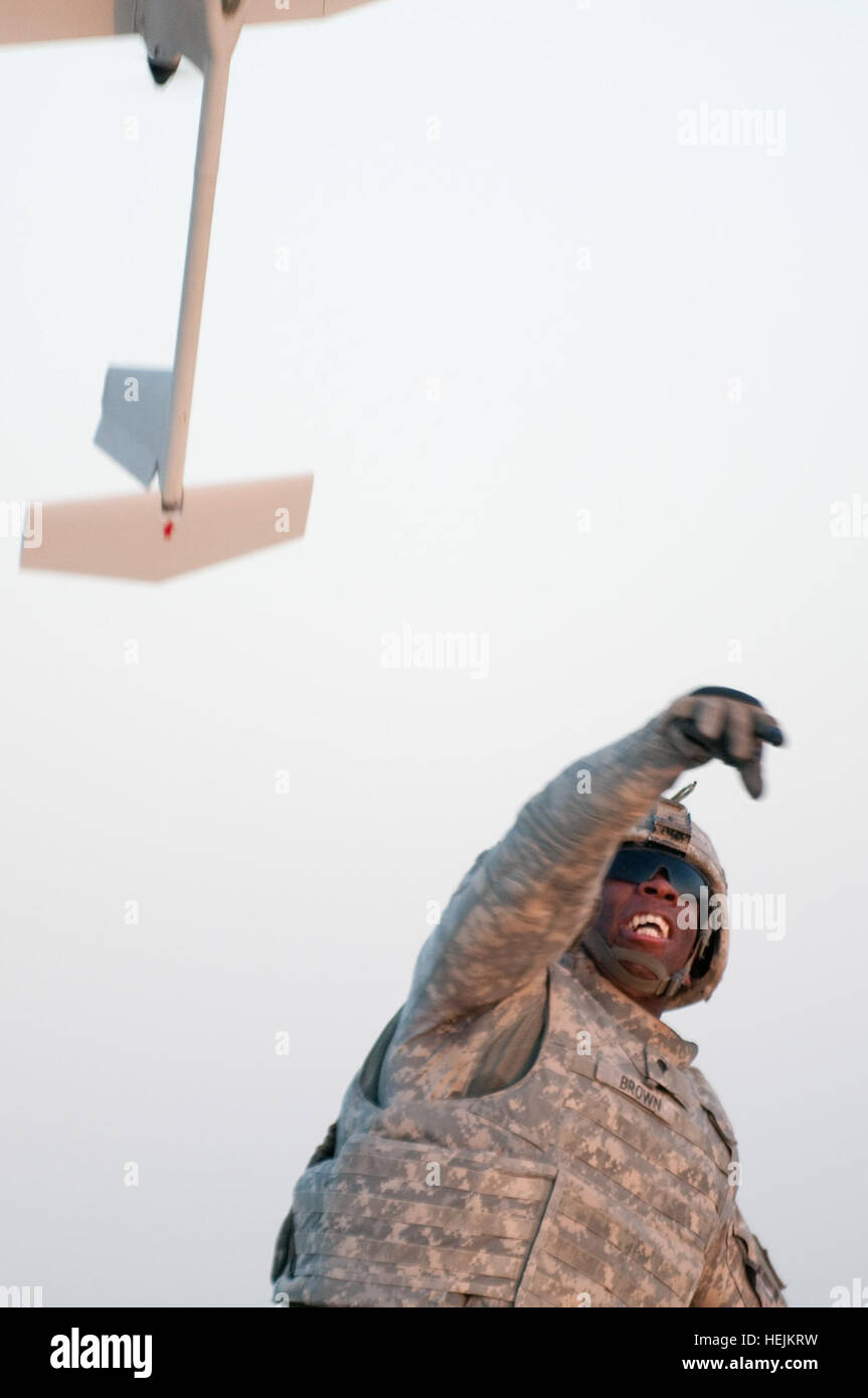 Spc. David Brown, a forward observer with Company C, 1st Battalion ...