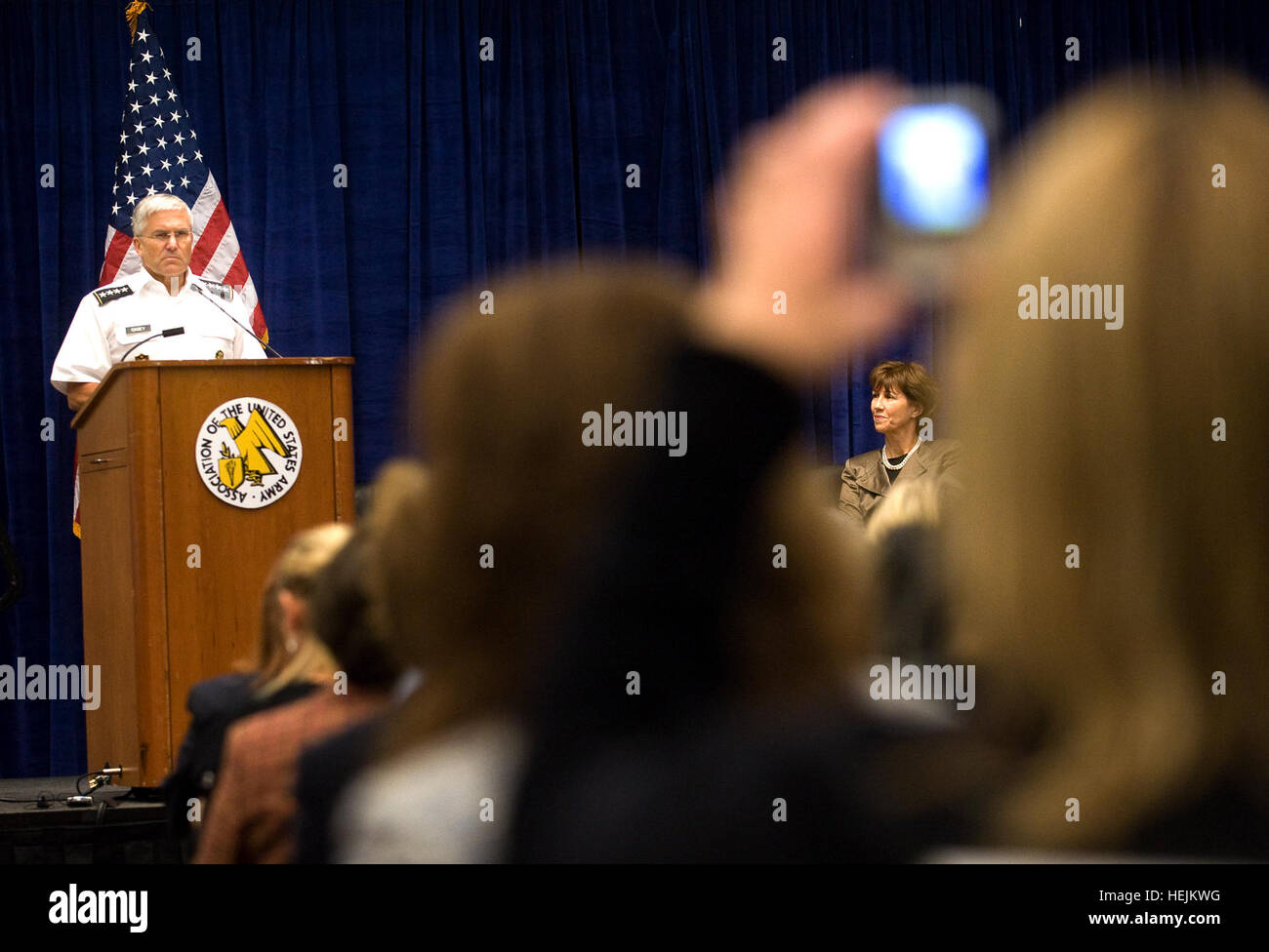 Chief of Staff of the Army, Gen. George W. Casey Jr., and his wife ...