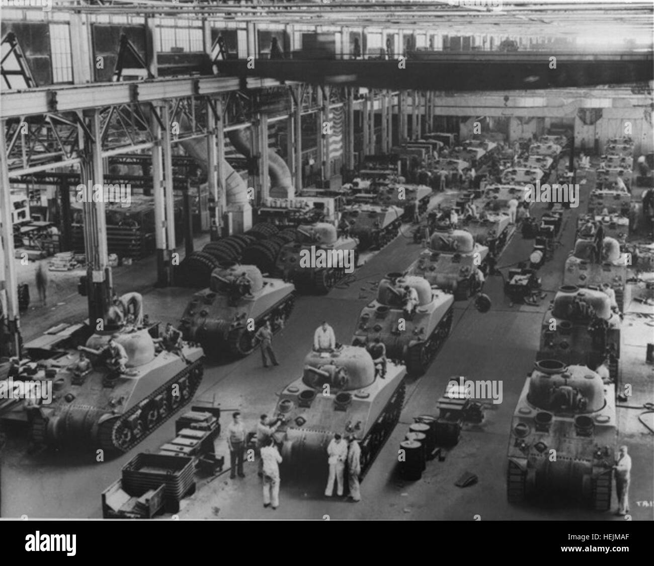 U.S. Army operations at the Detroit Tank Plant involve production ...