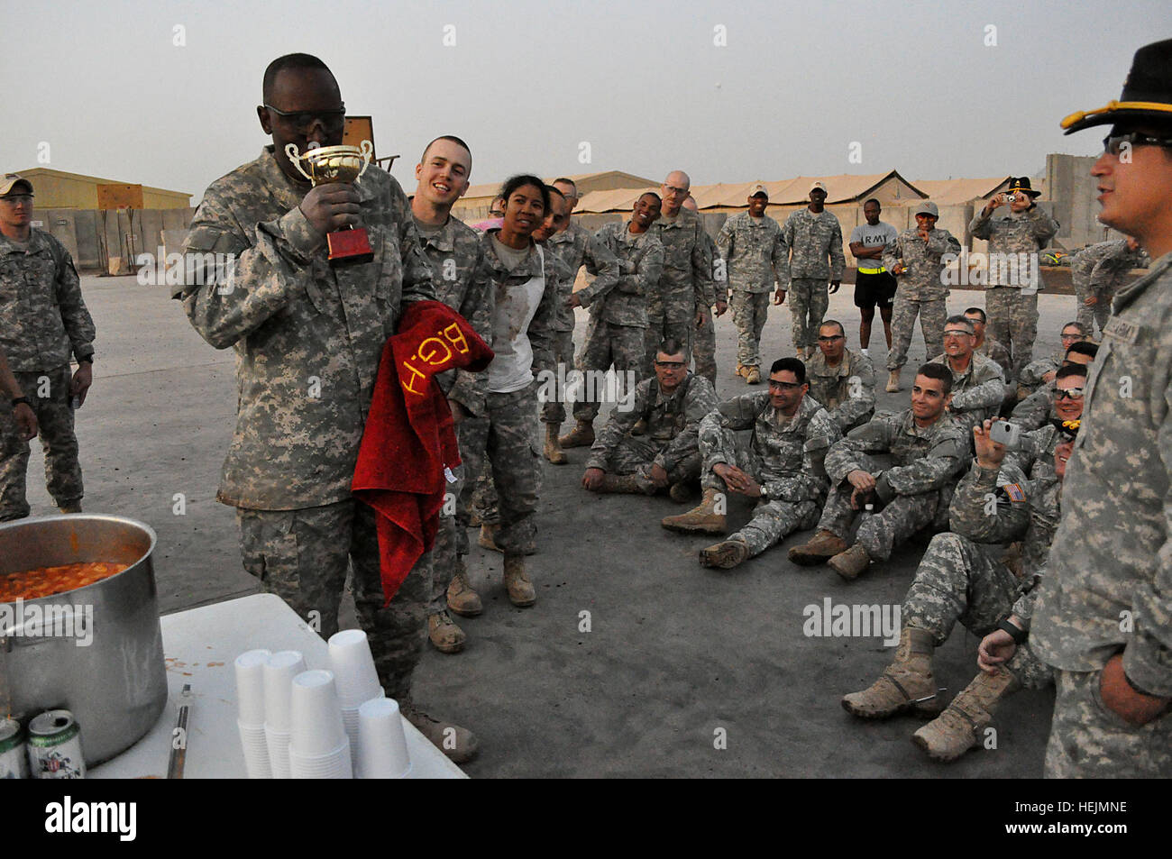 Lt. Col. Gregory "B.G.H." Holmes, 115th Brigade Support Battalion ...