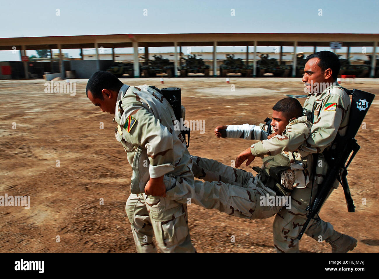 Staff Sgt. Matthew Kolakowski (center) from Lakewood, Wis., the brigade ...