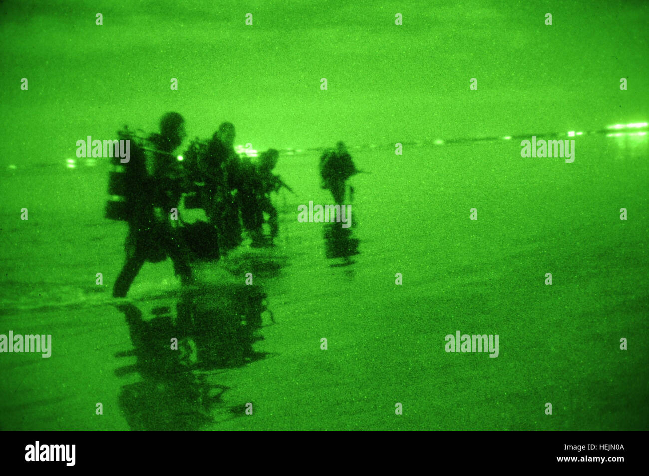 7th Special Forces Group (Airborne) green berets conduct movement up ...