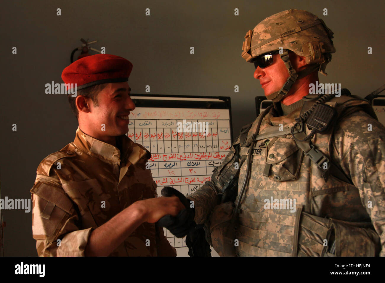 U.S. Army Sgt. Jeremy Brister, from Pleasonton, Texas, assigned to ...
