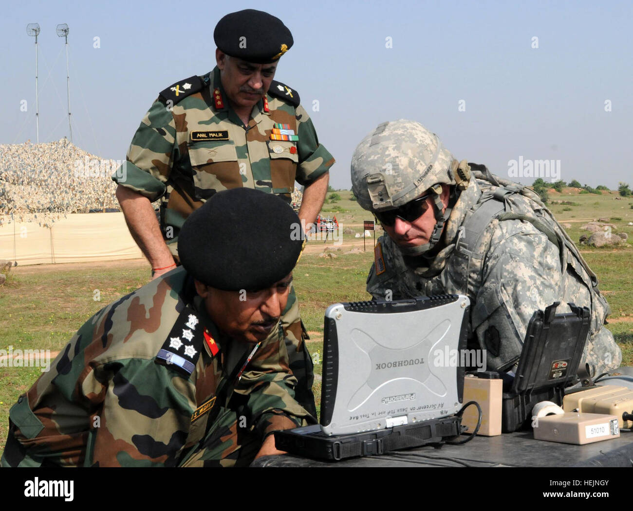 CAMP BUNDELA, India (Oct. 16, 2009) – Indian Army Brigadier RS Yadav ...