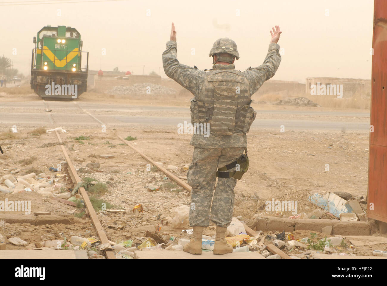 Army railroad operations hi-res stock photography and images - Alamy