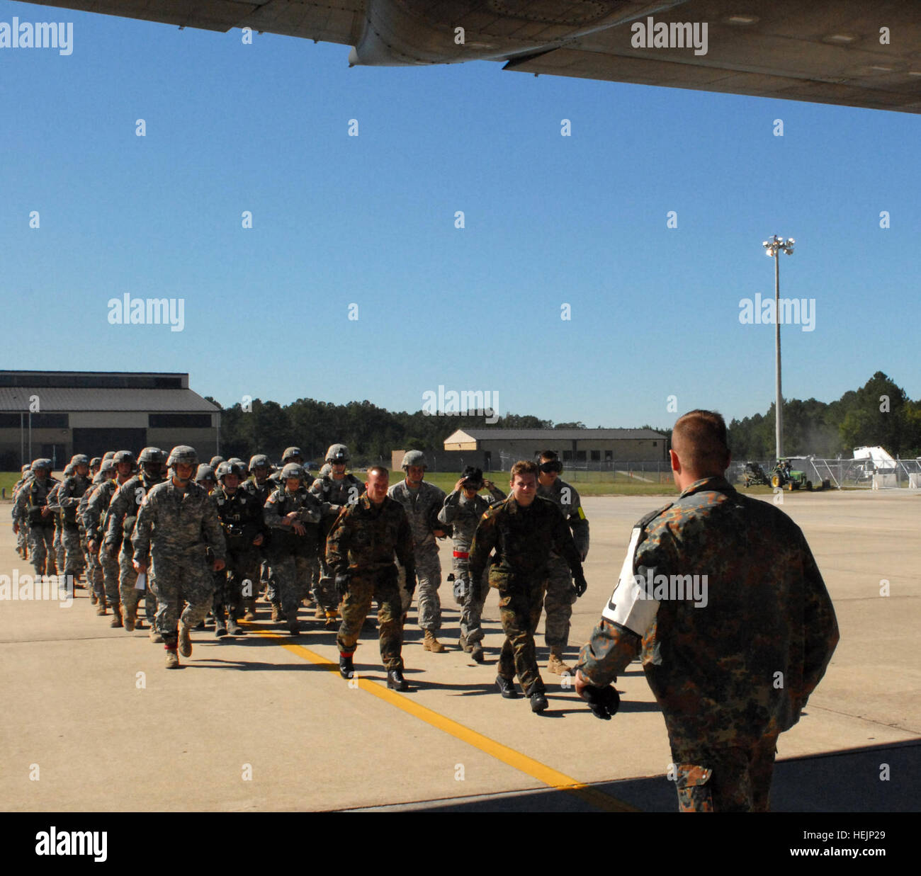 POPE AIR FORCE BASE, N.C. - Paratroopers with the 65th Military Police ...