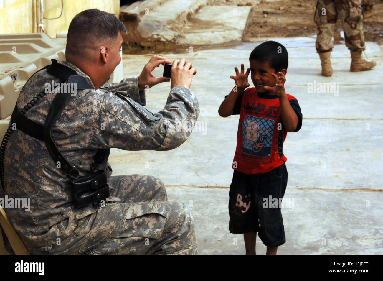 U.S. Army Capt. Daniel Shipley, a member of Military Transition Team ...