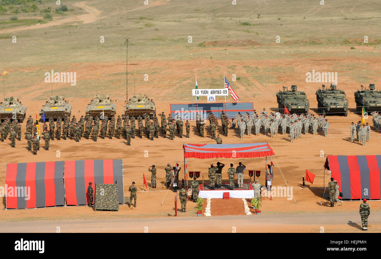 Lt. Gen. Benjamin R. Mixon and Lt. Gen. A.S. Sekhon salute members of ...