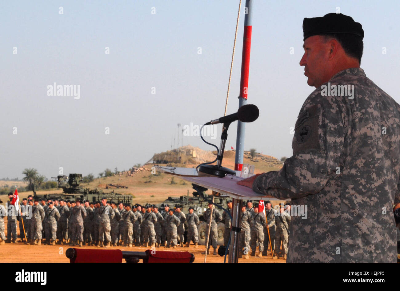 CAMP BUNDELA, India (Oct. 27, 2009) – Lt. Gen. Benjamin R. Mixon ...