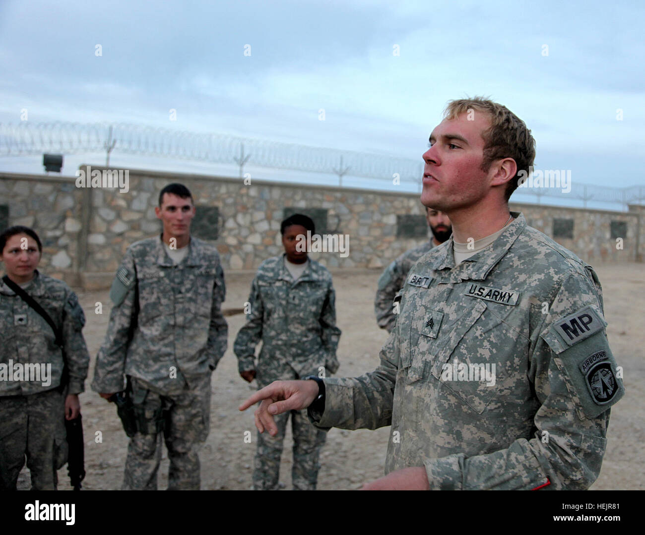 U.S. Army military police conduct a rehearsal in Logar province ...