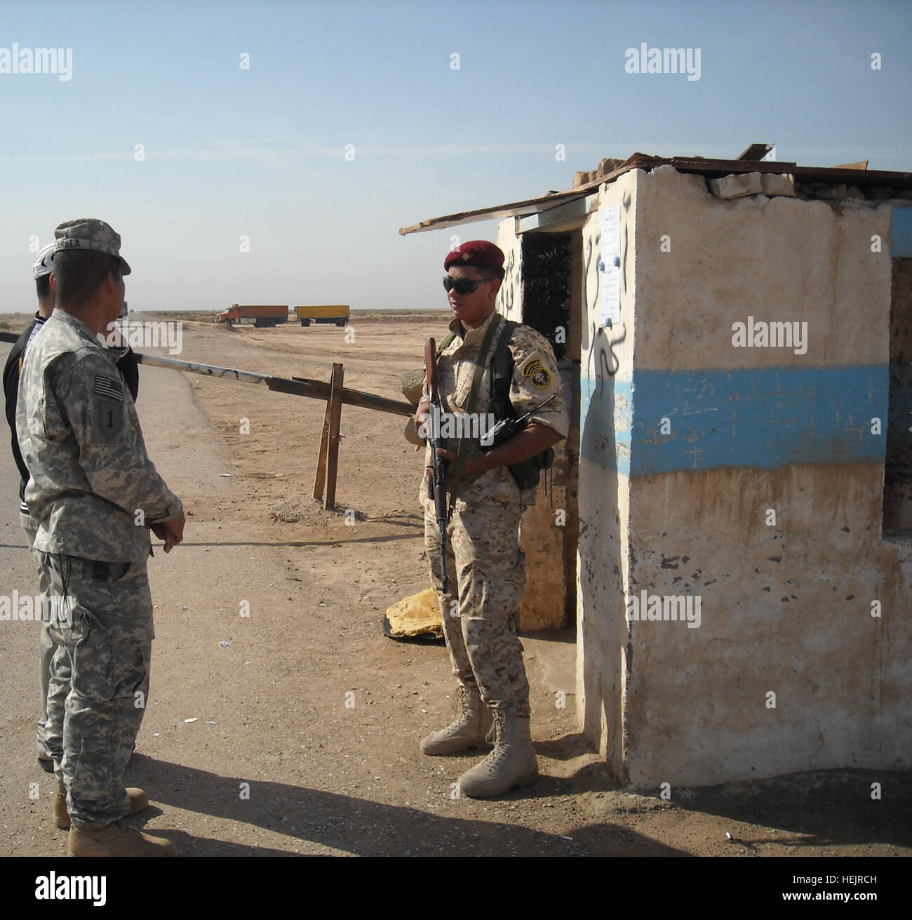 U.S. Army Port of Entry Transition Team assessed operational readiness ...