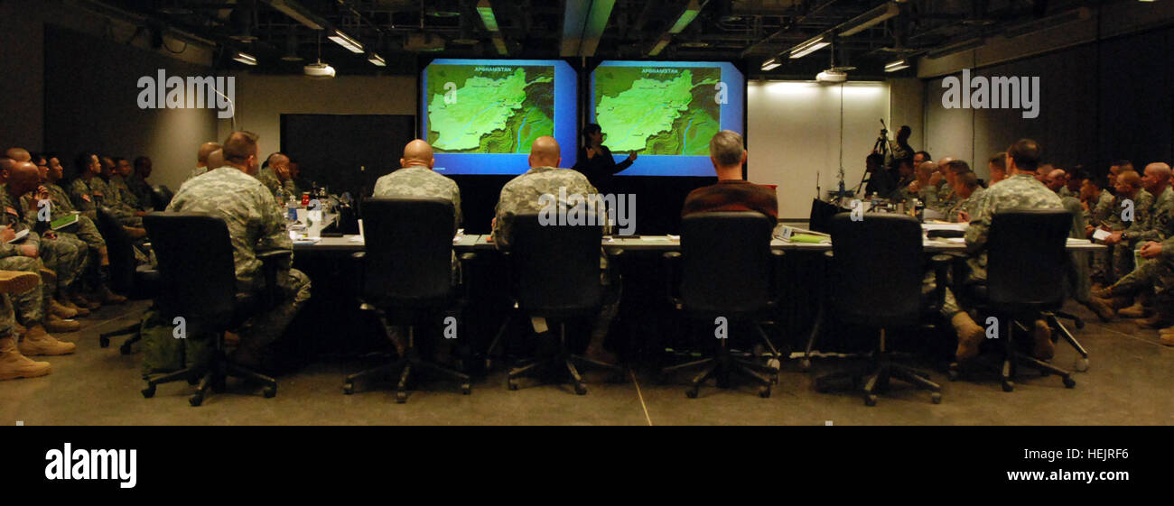 The leaders of the 2nd Brigade Combat Team, 101st Airborne Division ...