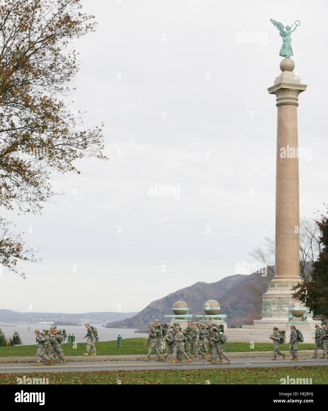 With the "million dollar view" of the Hudson River at West Point as ...