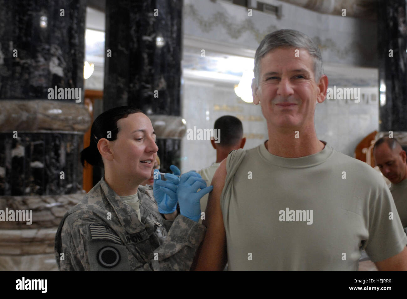Lt. Col. David Cothran, the Multi-National Corps-Iraq Army Reserve ...