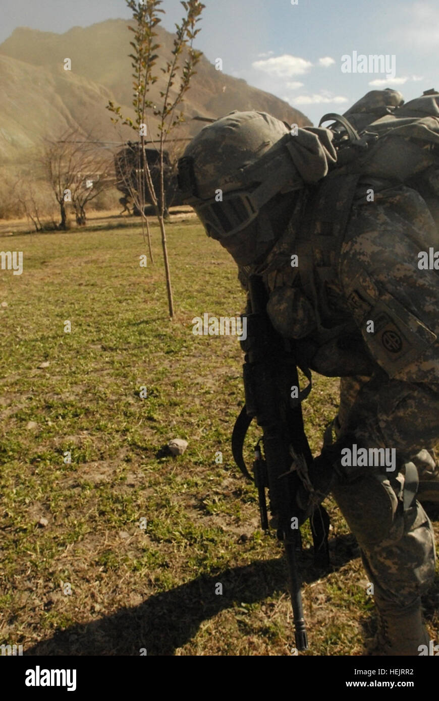 Task Force Gladius Soldier, Pfc. Horatio Jackson, resident of Roland ...