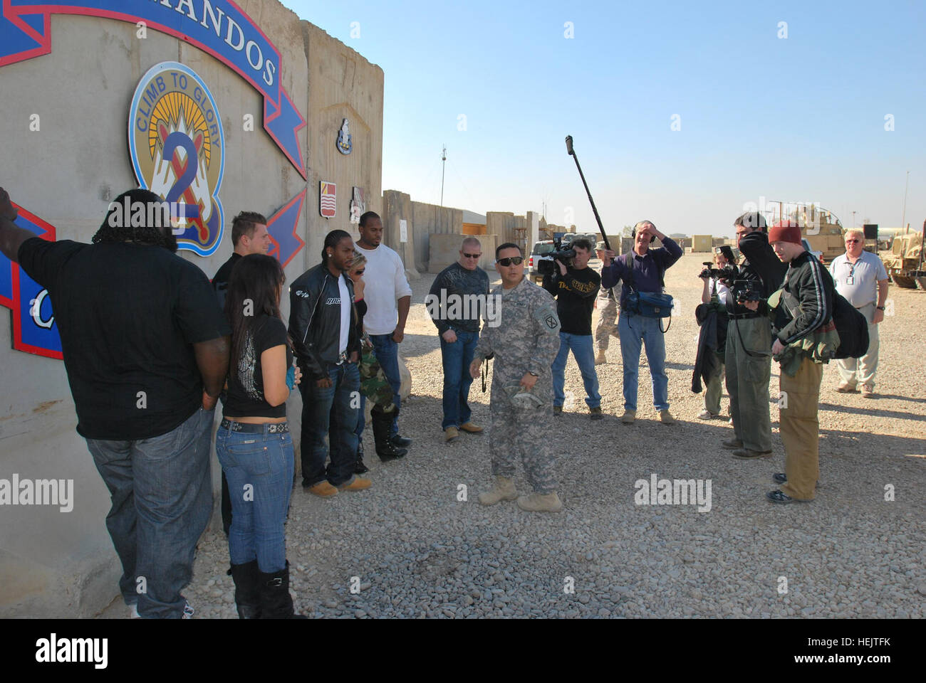 WWE in Iraq (Dec 2009 Stock Photo - Alamy