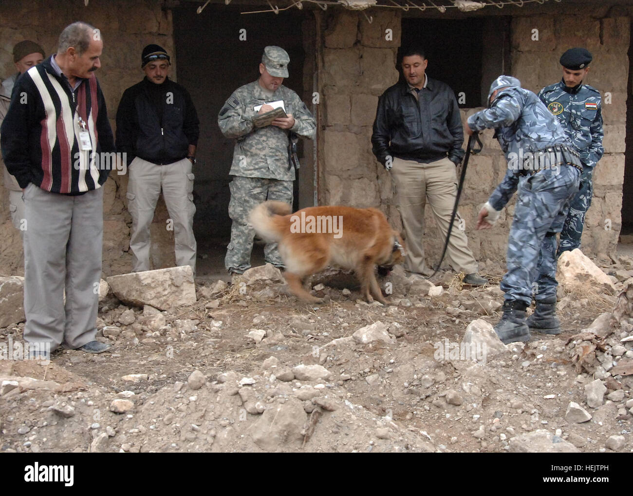 Iraqi military police officer hi-res stock photography and images - Alamy