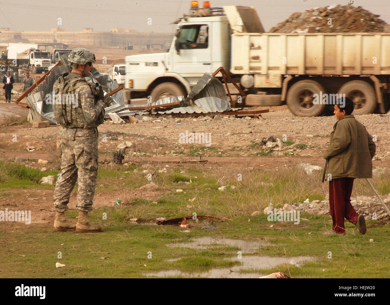 A U.S. Soldier, assigned to 1st Battalion, 9th Field Artillery Regiment ...