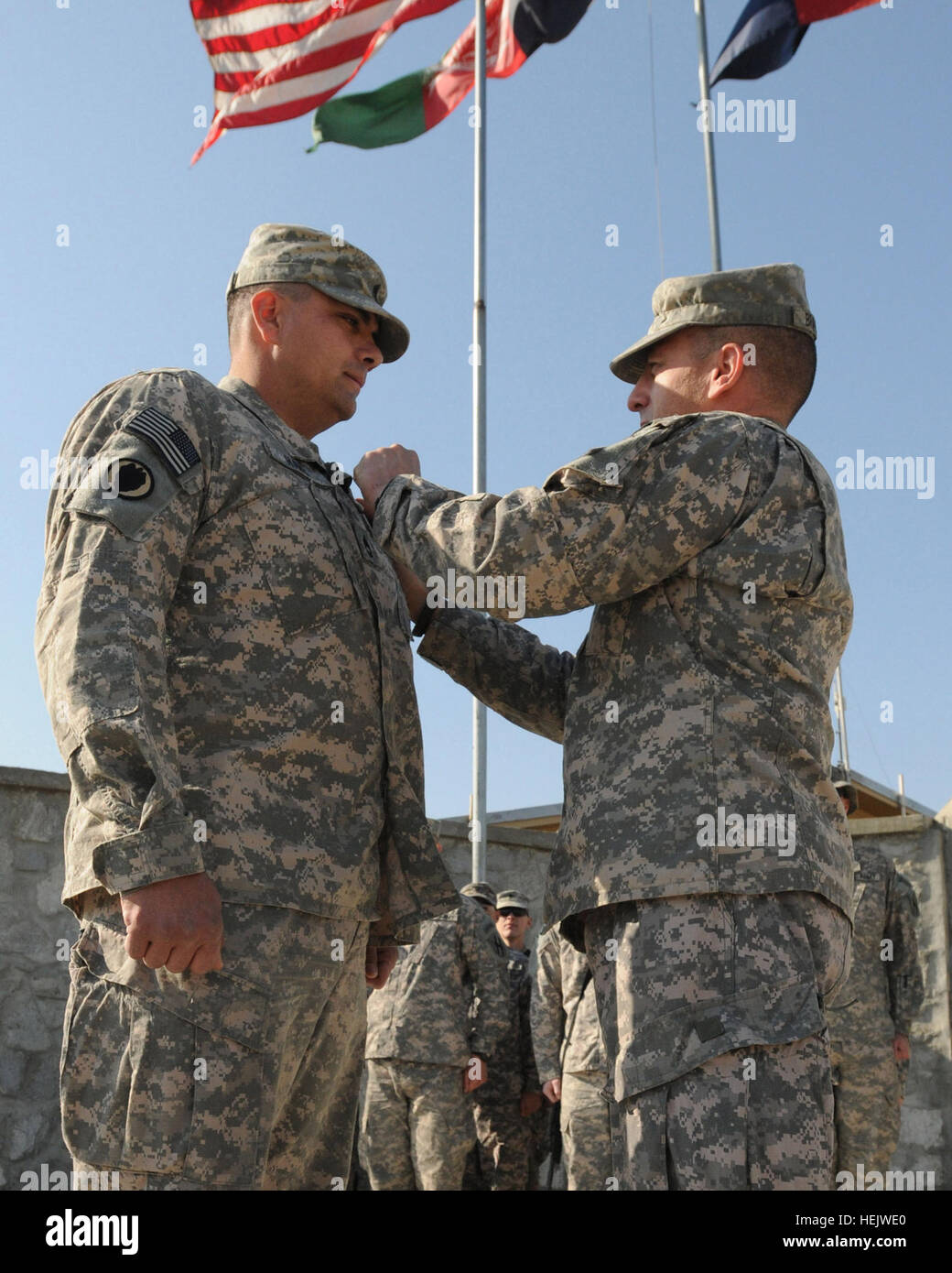 U.S. Army Col. Kenneth C. Braddock, team chief for the 202nd Combined ...