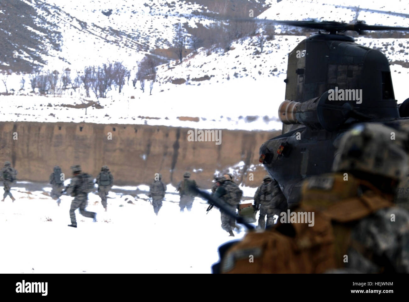 Task Force Gladius soldiers of B Company, 82nd Special Troops Battalion ...