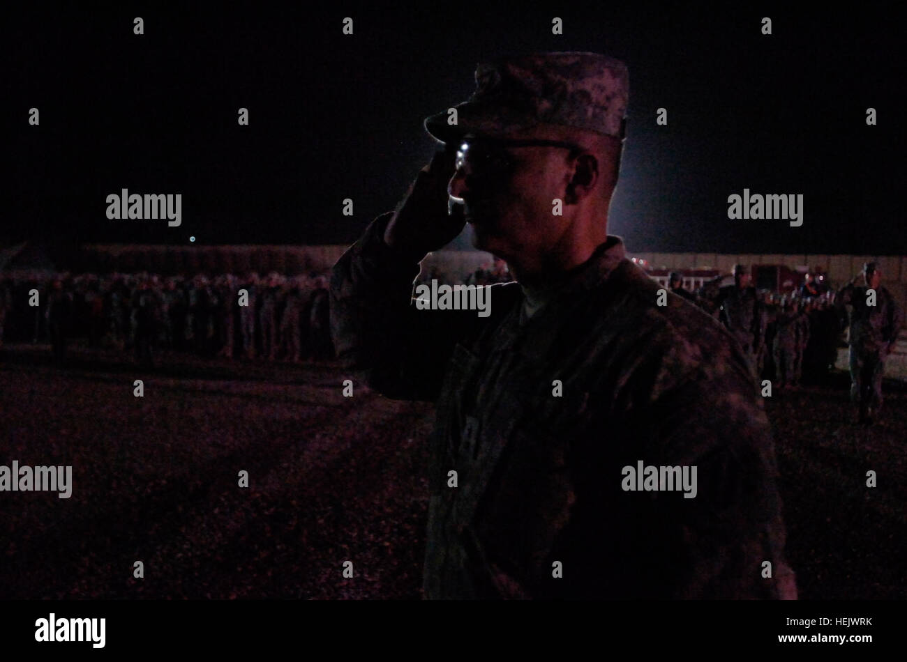 Fourth infantry division soldiers hi-res stock photography and images ...