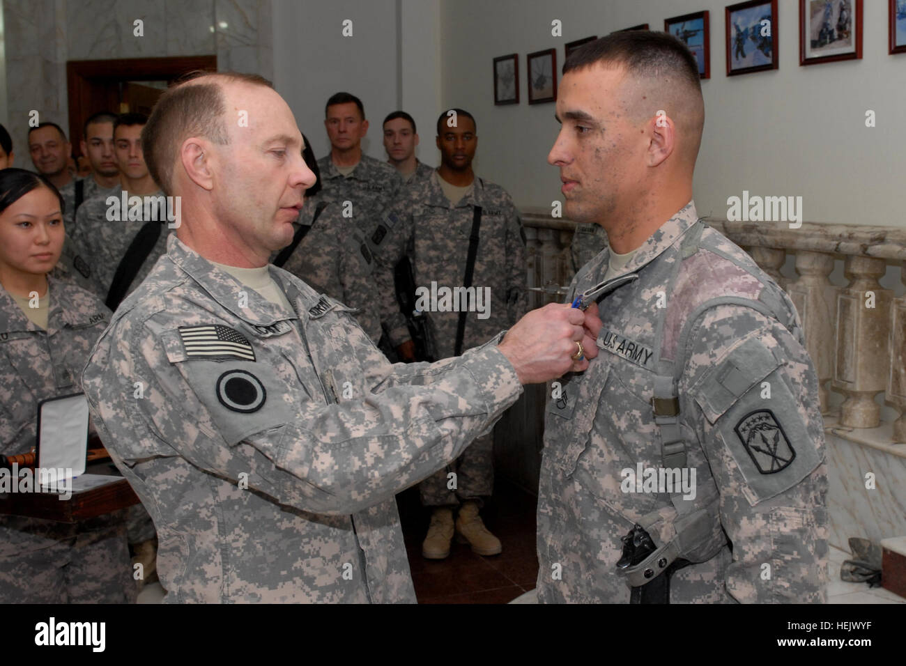 Lt. Gen. Charles H. Jacoby, Jr. (left), commanding general of Multi ...