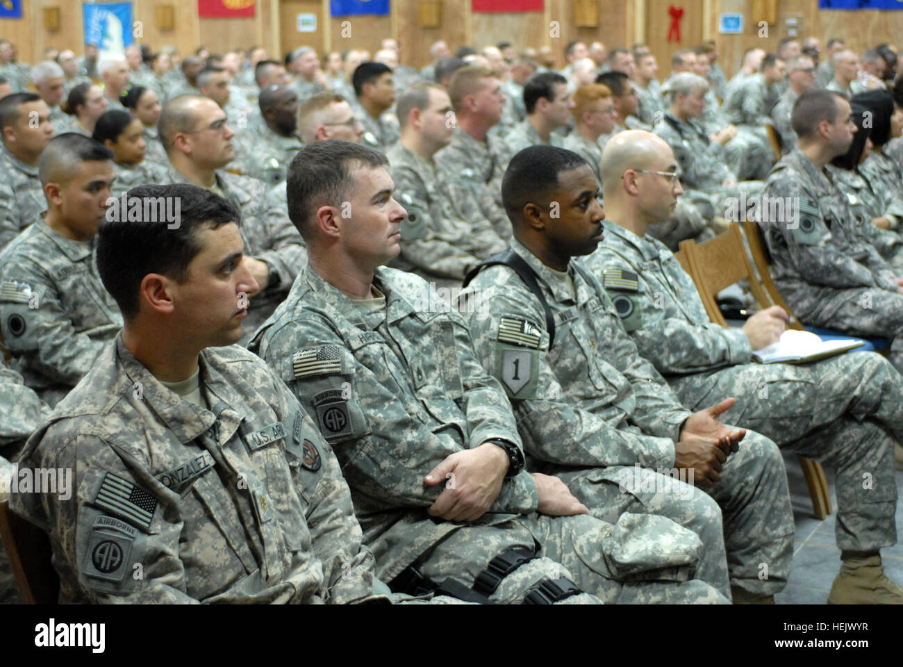 I Corps Soldiers listen as their commanding general, Lt. Gen. Charles H ...