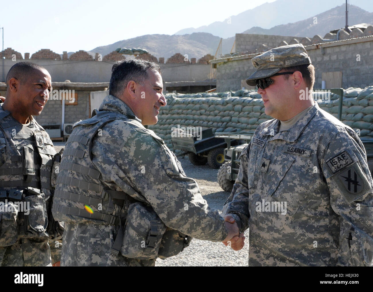 U.S. Army Sgt. Adam W. Pledger, Troop A, 1st Squadron, 108th Cavalry ...