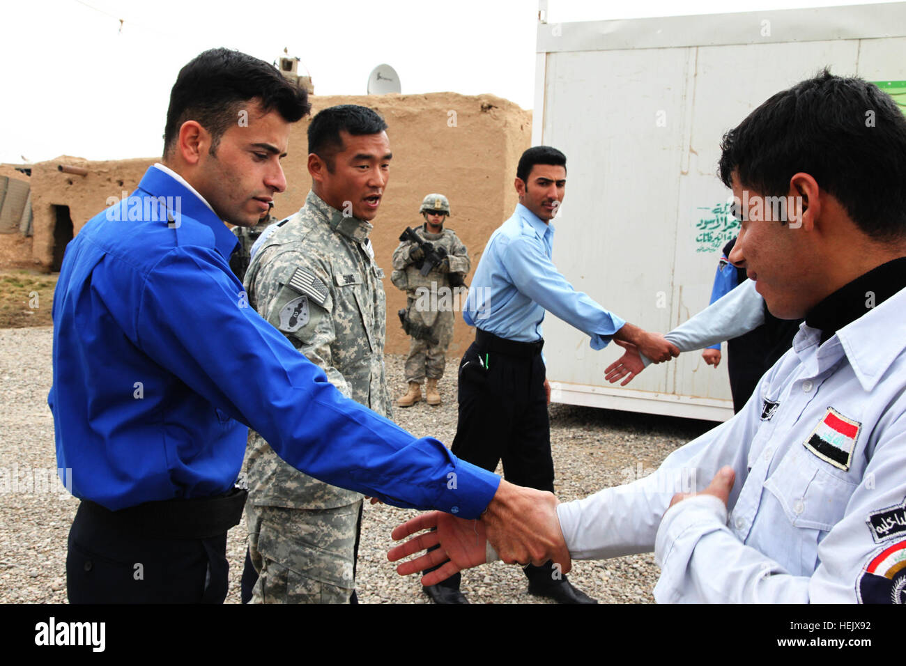 U.S. Army Sgt. Suhun Sung from the 218th Military Police Company, 1st ...
