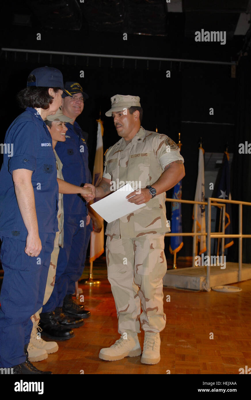Coast Guard personnel from MSST 91103 at Joint Task Force Guantanamo ...